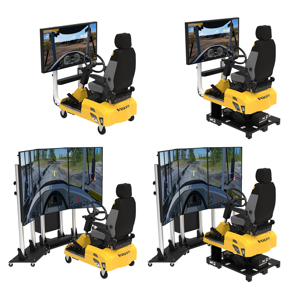 Volvo ART 500G - Articulated Hauler Simulator - Volvo Simulators